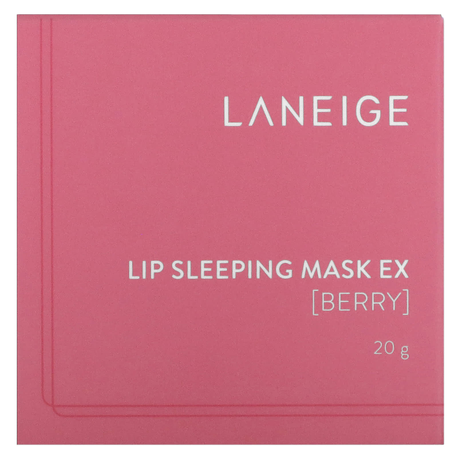 Laneige 립 슬리핑 마스크 Ex 베리 20g 판매가 중단된 상품