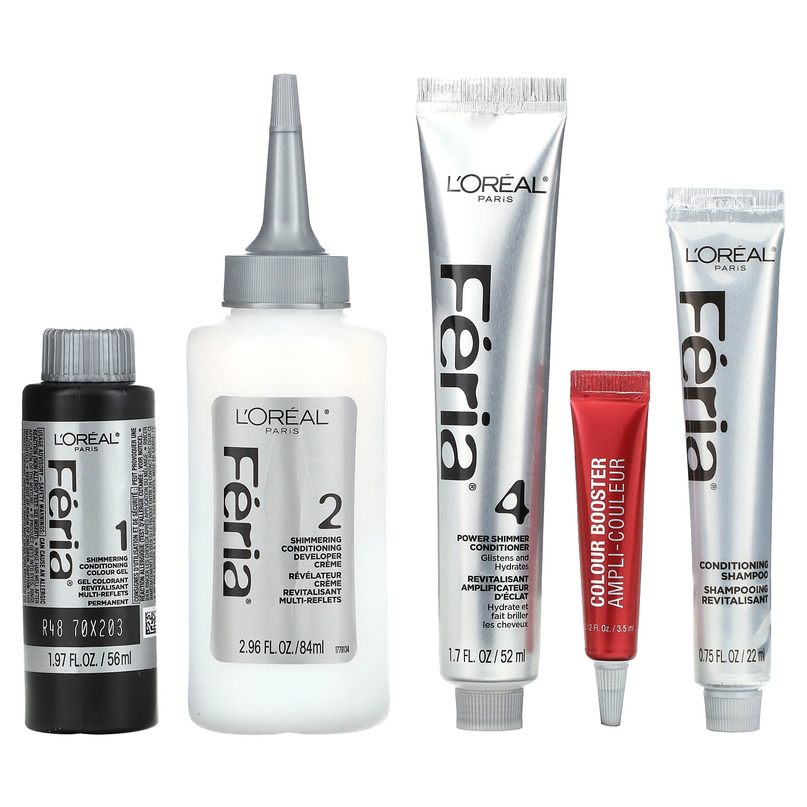 L'Oréal, Feria, Power Reds, High-Intensity Shimmering Colour, R48 Red ...