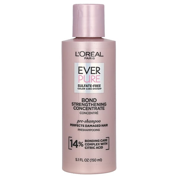 L'Oréal, Ever Pure, Pre-Shampoo, Bond Strengthening Concentrate, 5.1 fl ...