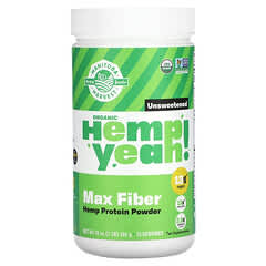 Manitoba Harvest, Organic Hemp Yeah! Max Fiber Hemp Protein Powder ...