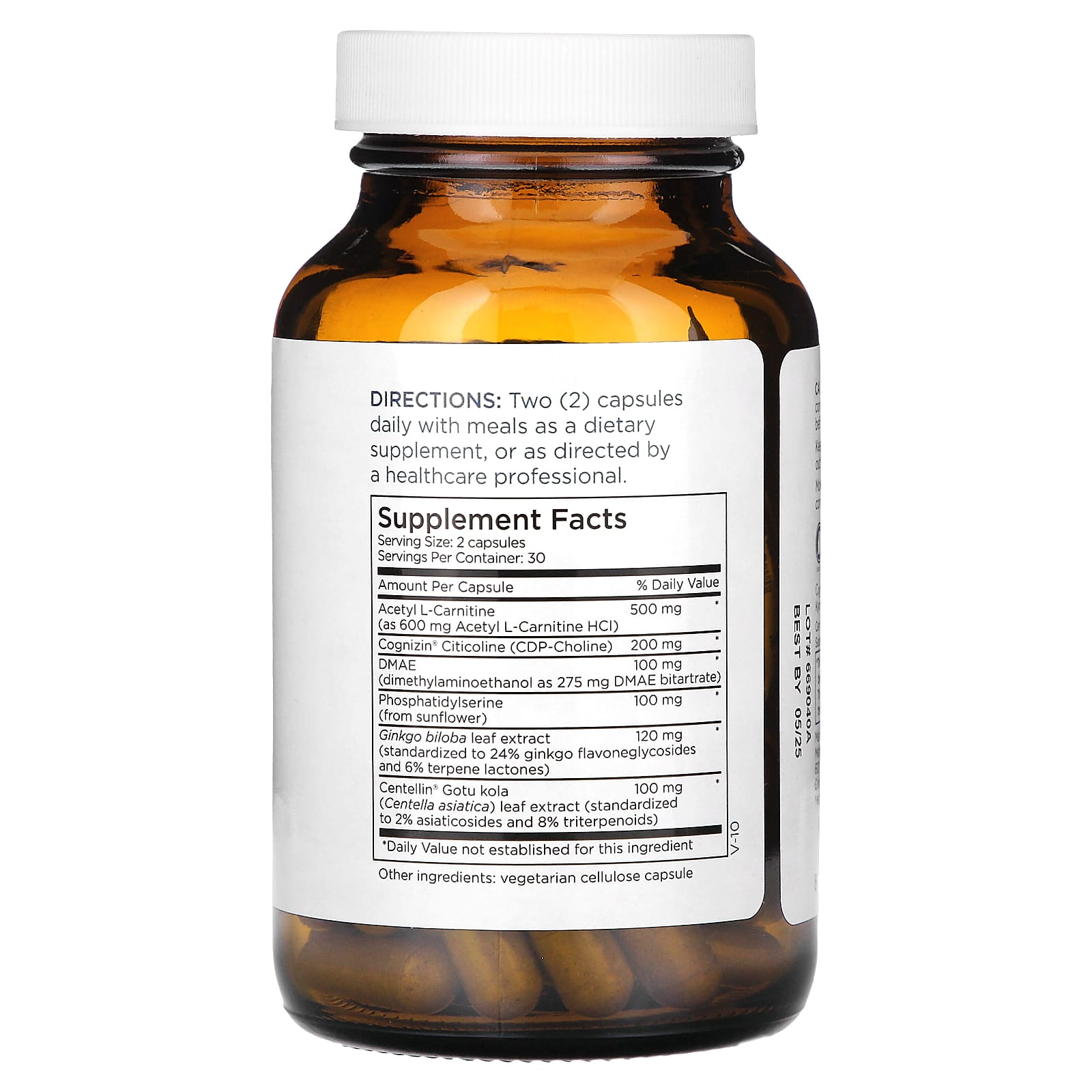 Metabolic Maintenance, Brain Cell Support, 60 Capsules