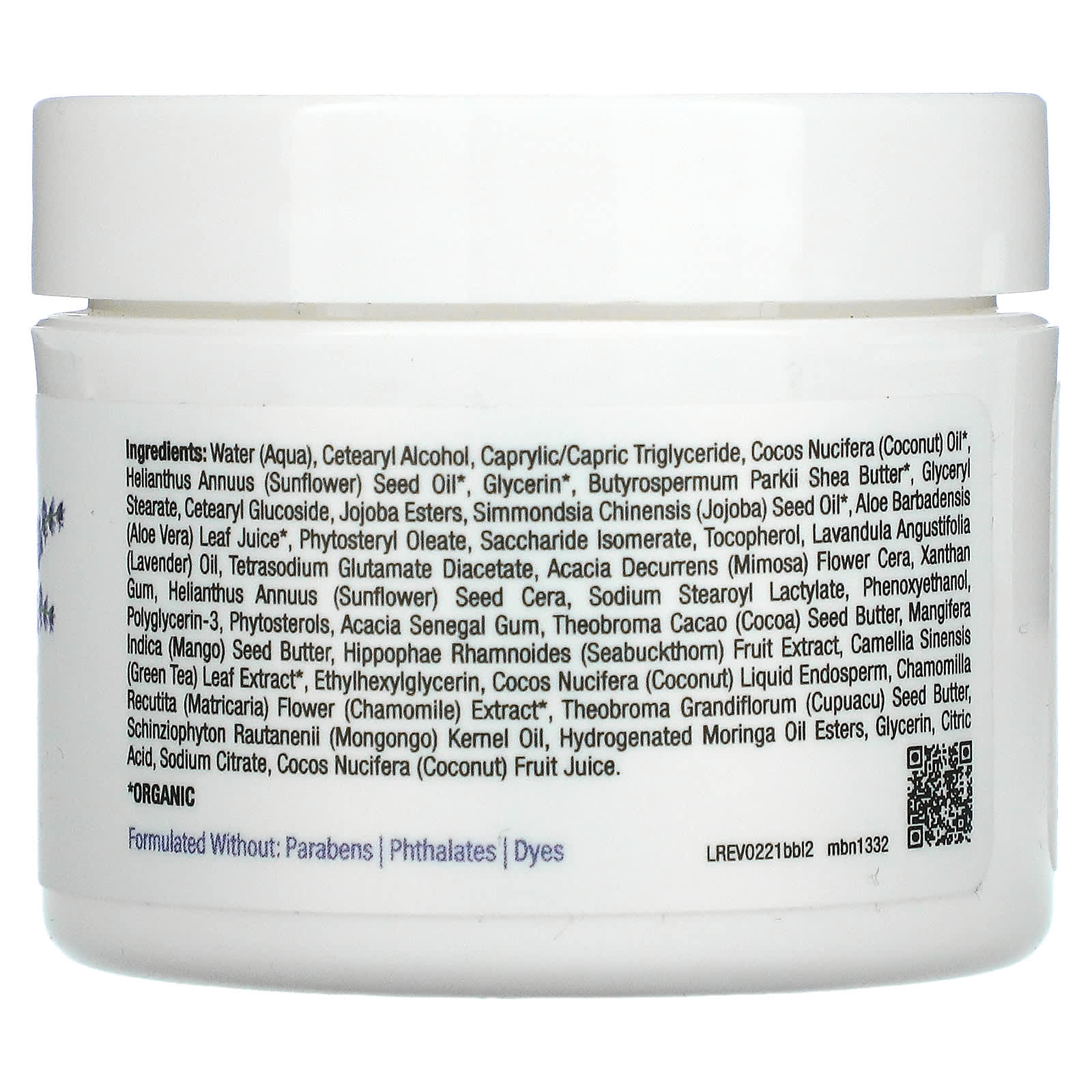 Mild By Nature, Lavender Body Butter, 2 oz (57 g)