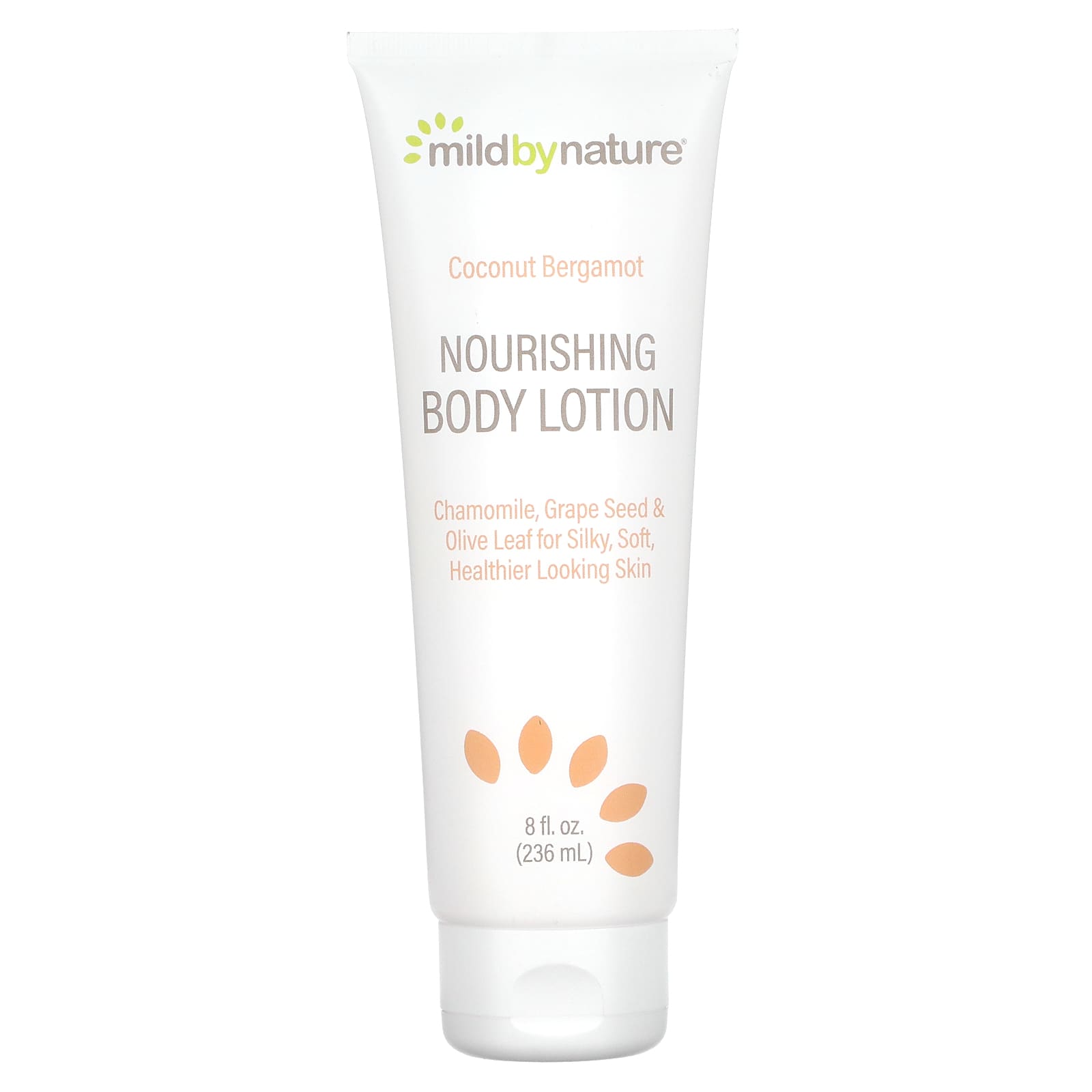 Mild By Nature, Nourishing Body Lotion, Coconut Bergamot, 8 fl oz (236 ml)