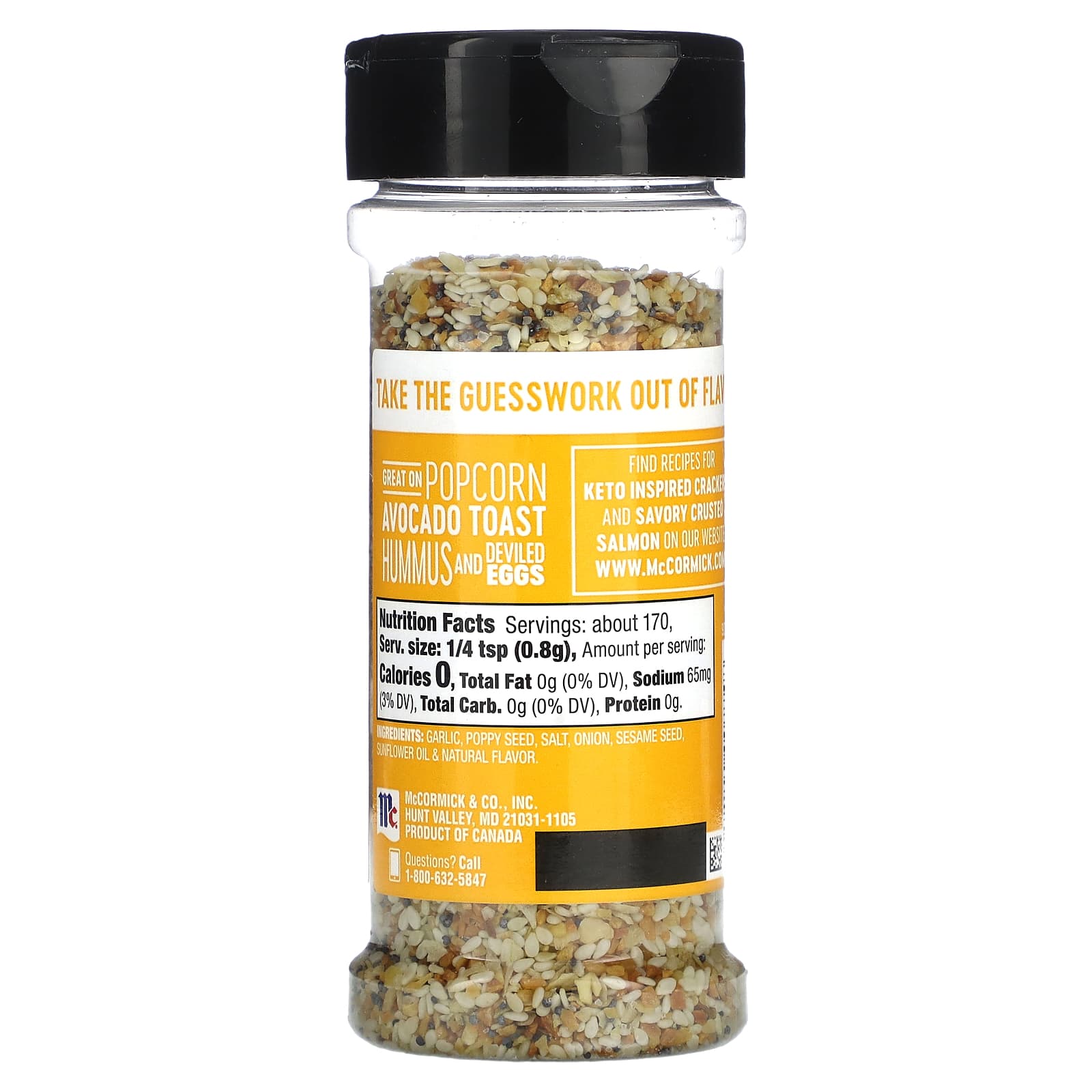 Everything Bagel Seasoning Have Poppy Seeds at Madison Calder blog