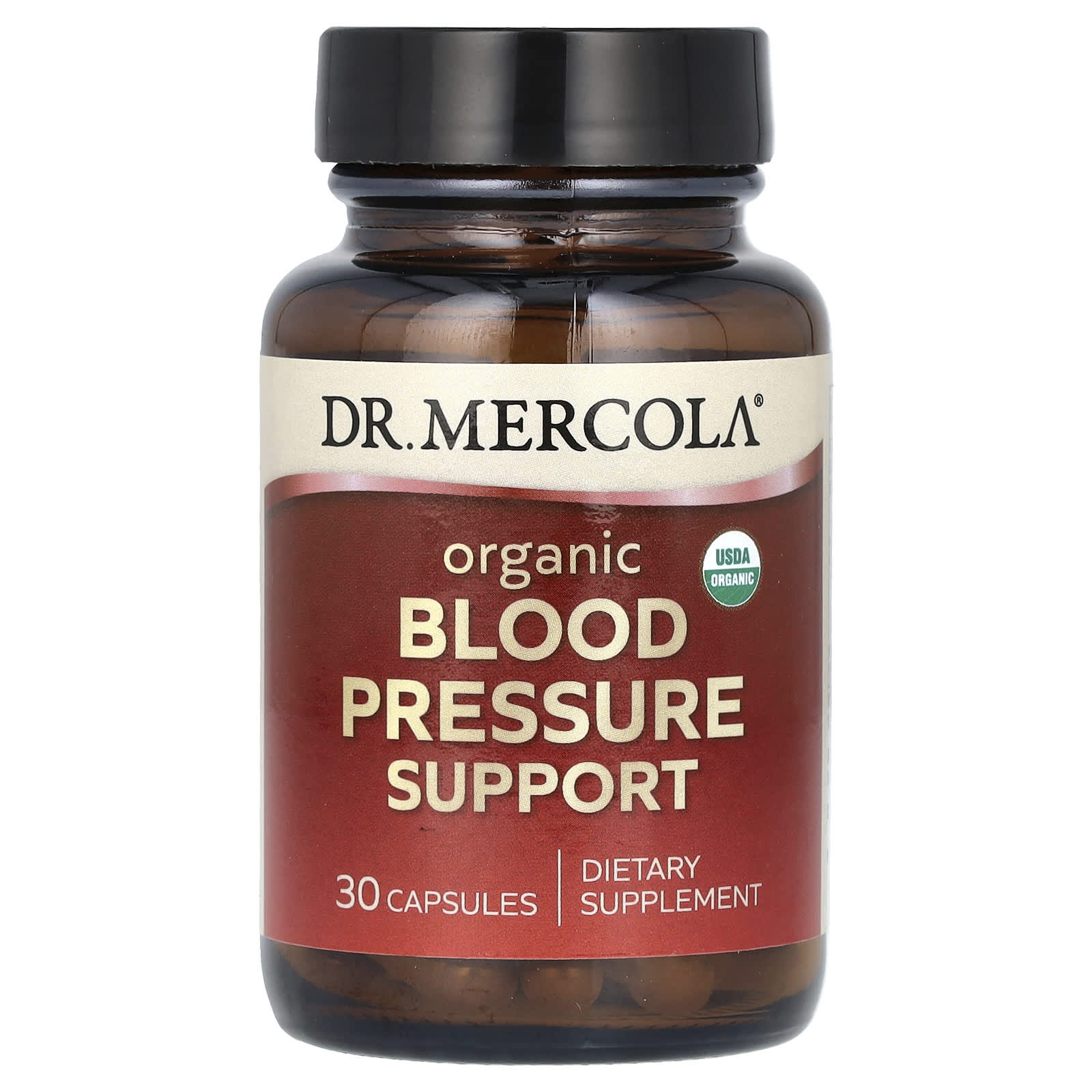 Dr. Mercola, Organic Blood Pressure Support, 30 Capsules