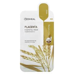 MEDIHEAL, Placenta, Essential Beauty Mask, 10 Sheets, 0.81 fl oz (24 ml ...