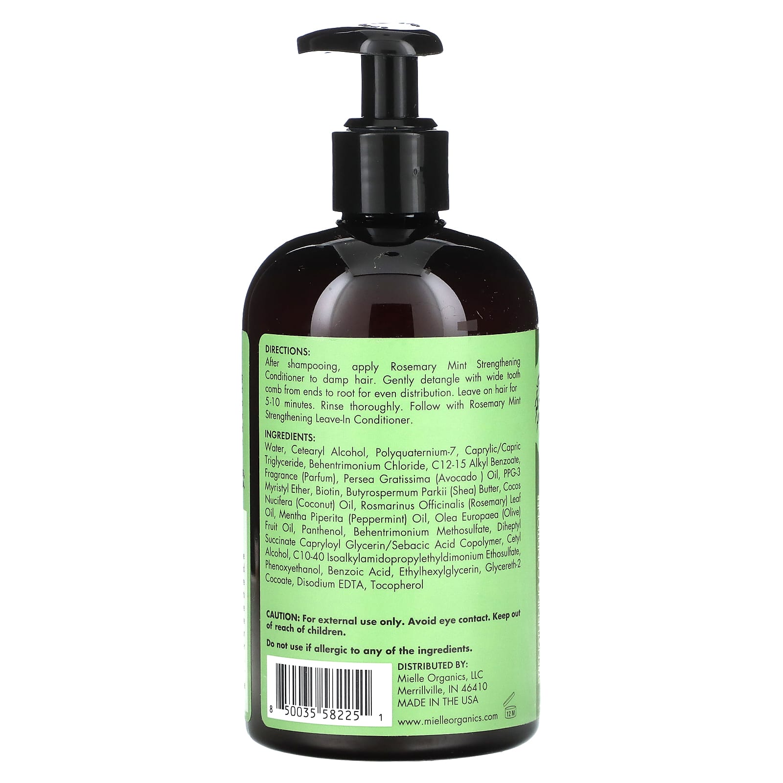 Mielle Strengthening Conditioner Rosemary Mint Blend 12 Fl Oz 355 Ml Mielle Strengthening Conditioner Rosemary Mint Blend 12 Fl Oz 355 Ml