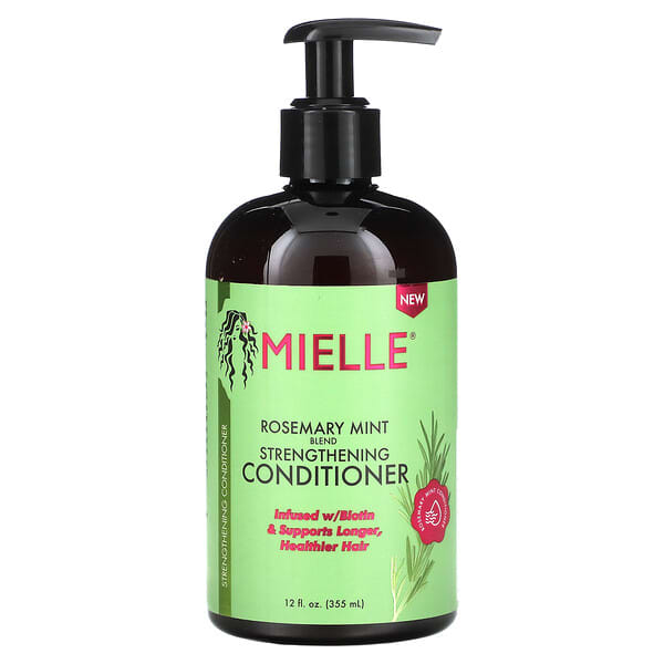 Mielle Strengthening Conditioner Rosemary Mint Blend 12 Fl Oz 355 Ml Mielle Strengthening Conditioner Rosemary Mint Blend 12 Fl Oz 355 Ml