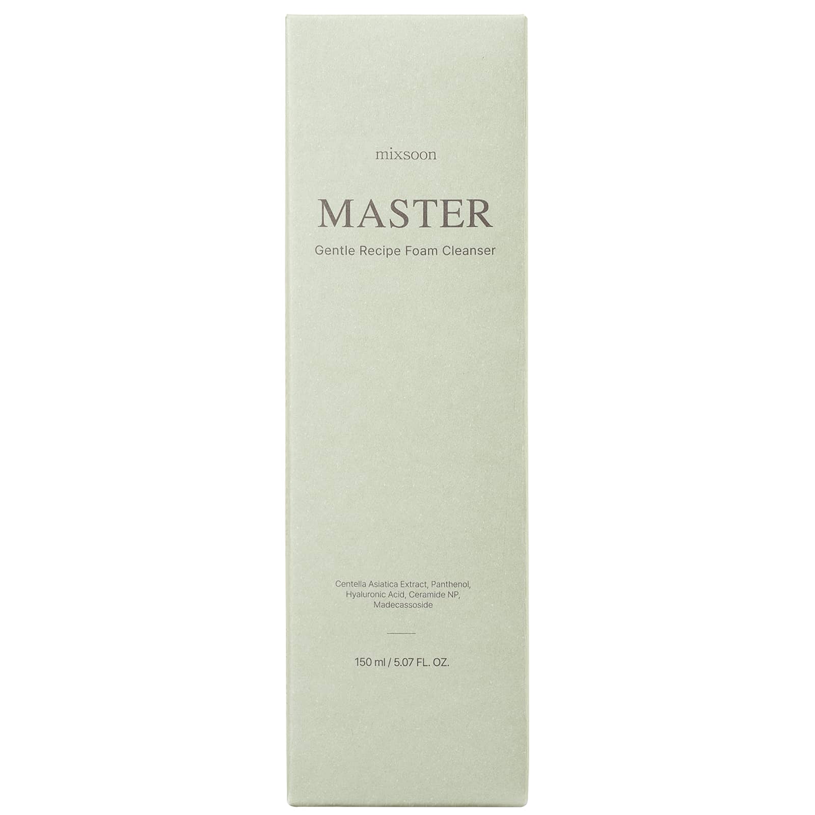 Mixsoon, Master, Gentle Recipe Foam Cleanser, 5.07 fl oz (150 ml)