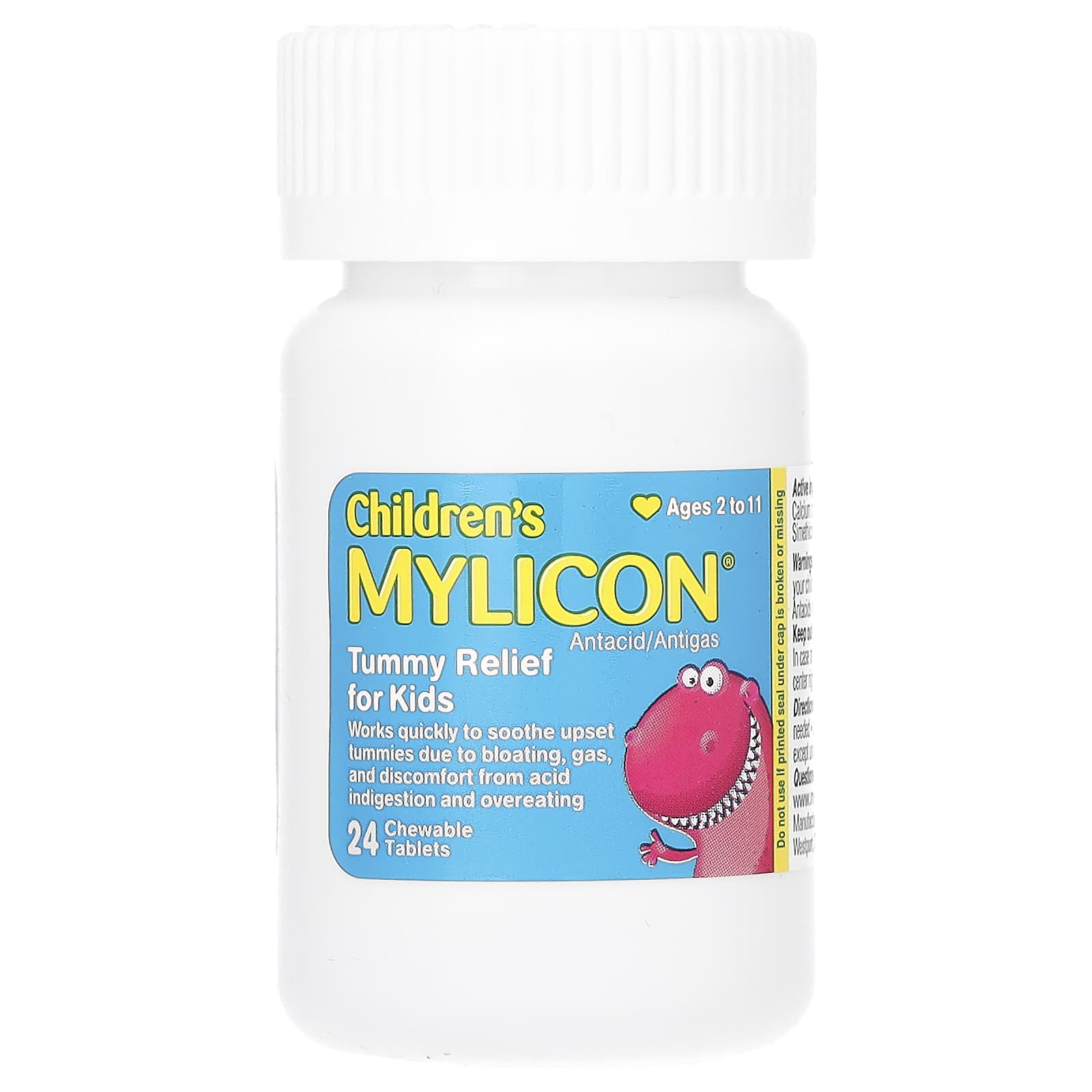 Mylicon, Children's Mylicon, Tummy Relief for Kids, Ages 2-11, Cherry ...