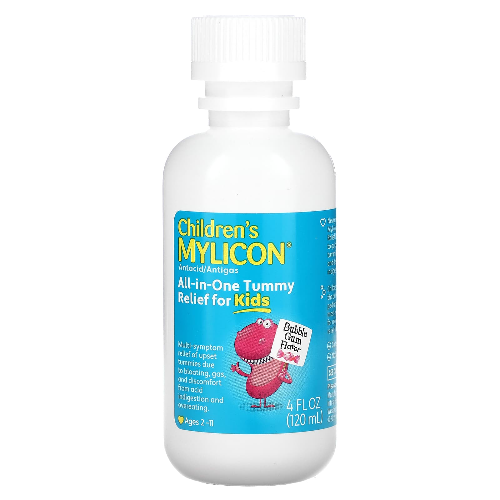 Mylicon, Children's Mylicon, All-in-One Tummy Relief for Kids, Ages 2 ...