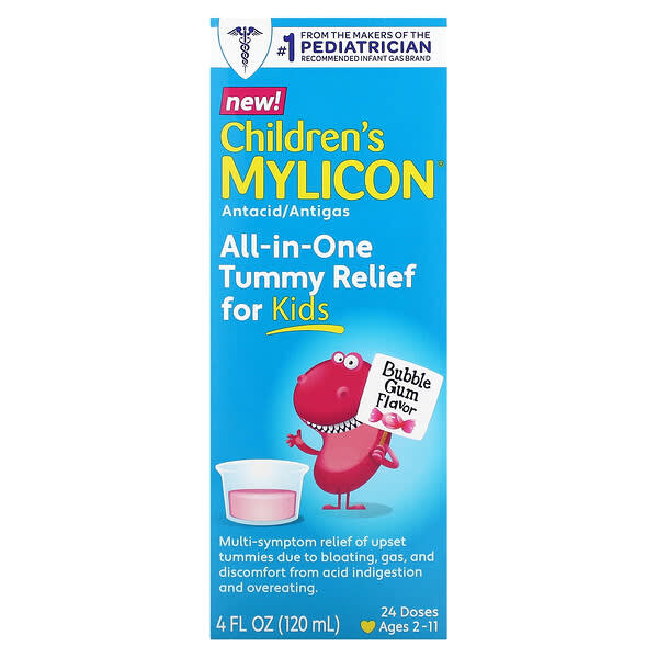 Mylicon, Children's Mylicon, All-in-One Tummy Relief for Kids, Ages 2 ...