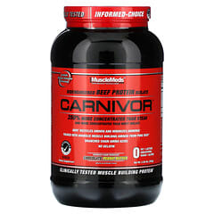 MuscleMeds, Carnivor, Bioengineered Beef Protein Isolate, Chocolate ...