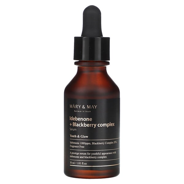 Mary & May, Idebenone + Blackberry Complex Serum, 1.01 fl oz (30 ml)