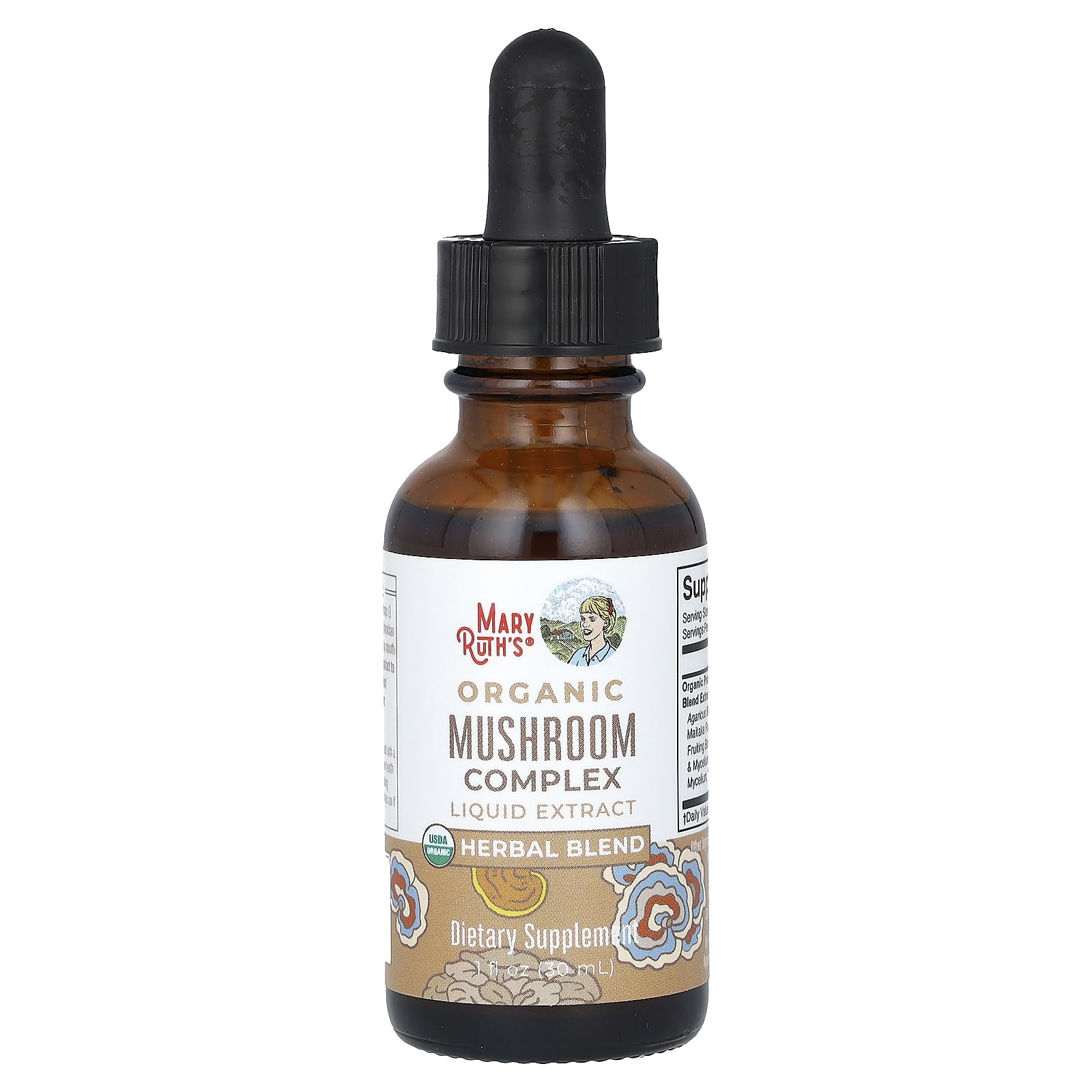MaryRuth's, Organic Mushroom Complex Liquid Extract, Alcohol Free ...