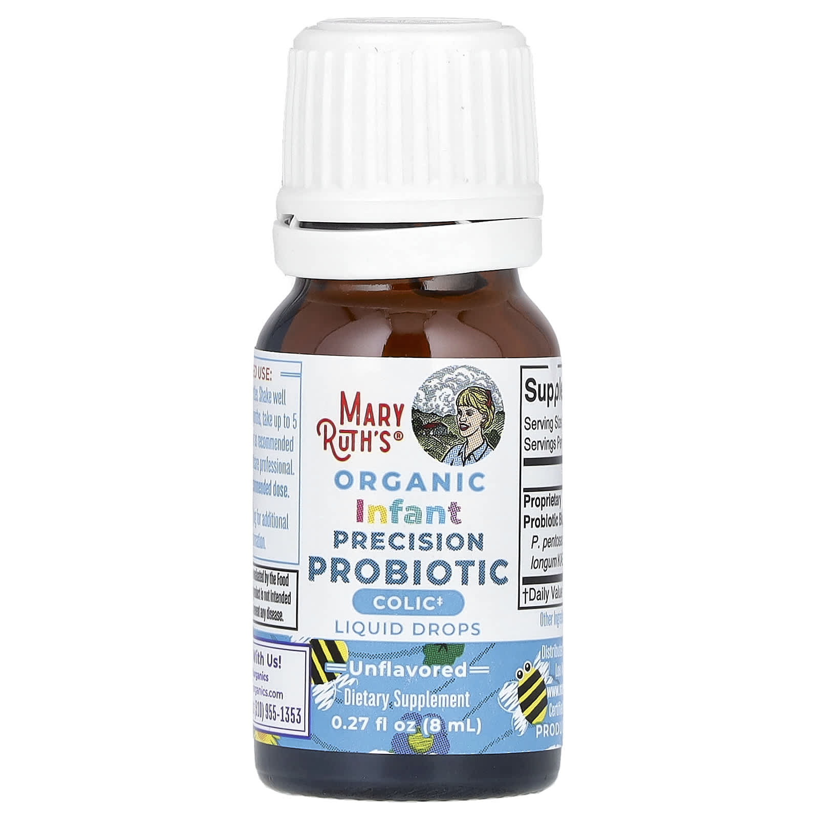 MaryRuth's, Organic Infant Precision Probiotic, Liquid Drops, Newborn+ ...