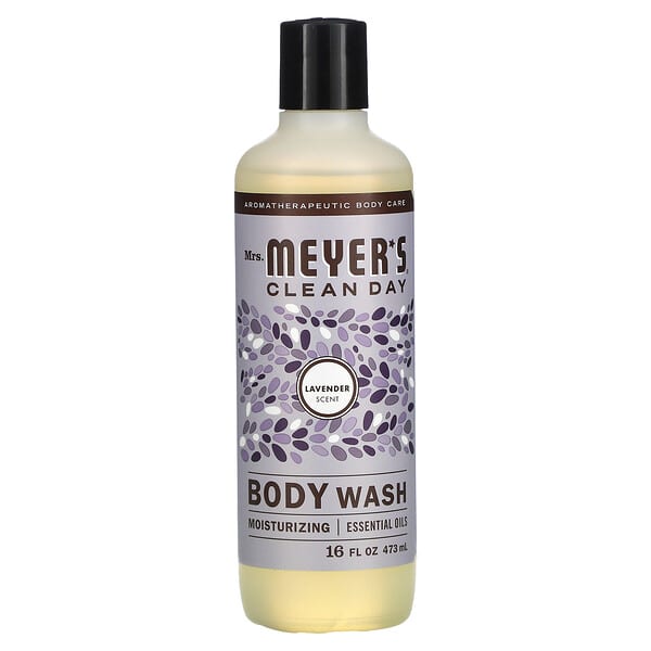 Mrs Meyers Clean Day Body Wash Lavender 16 Fl Oz 473 Ml