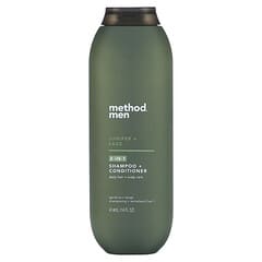 Method, Men, 2-In-1 Shampoo + Conditioner, Juniper + Sage, 14 fl oz ...