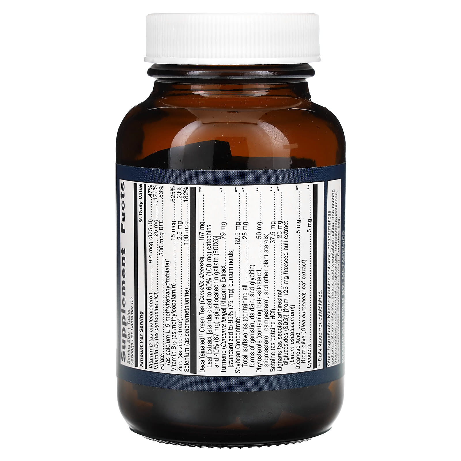 Metagenics, Testralin（テストラリン）、60粒