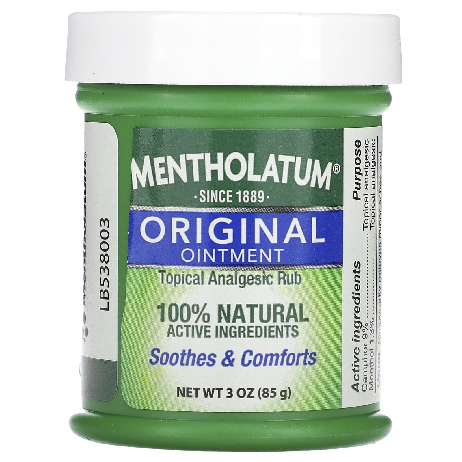 Mentholatum, Original Ointment, 3 oz (85 g)