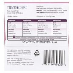 Natracare, Ultra Extra Pads, Organic Cotton Cover, Regular, 12 Pads