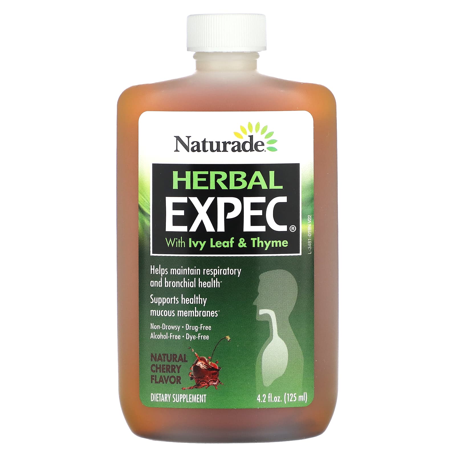 Naturade, Herbal EXPEC with Ivy Leaf & Thyme, Natural Cherry, 4.2 fl oz ...