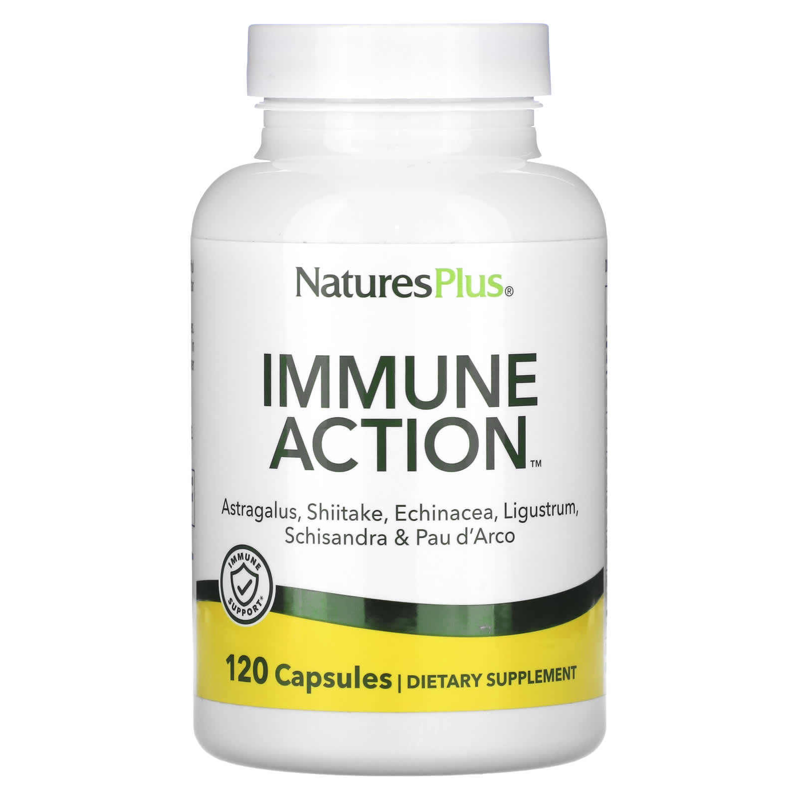 NaturesPlus, Immune Action, 120 Capsules