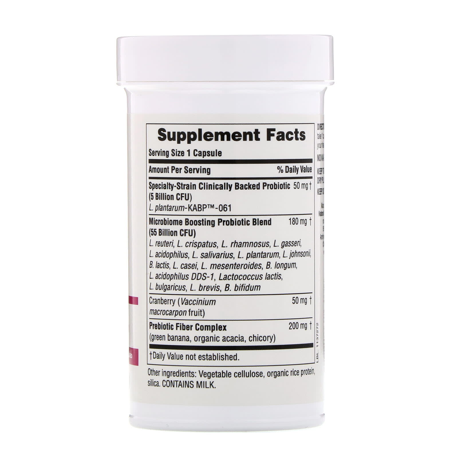 NaturesPlus, GI Natural Probiotic Women, 60 Billion CFU, 30 Capsules