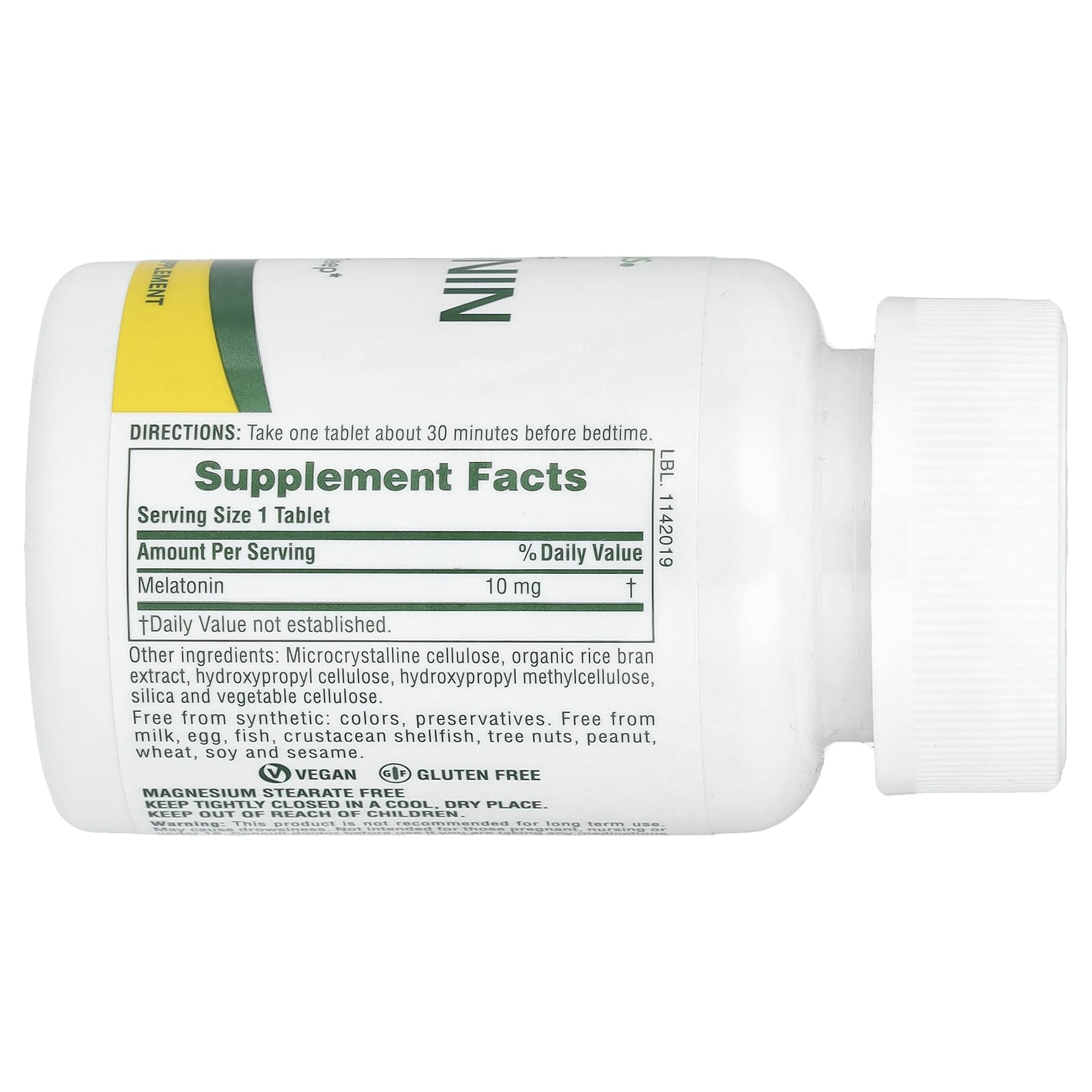 NaturesPlus, Melatonin, 10 mg, 90 Tablets