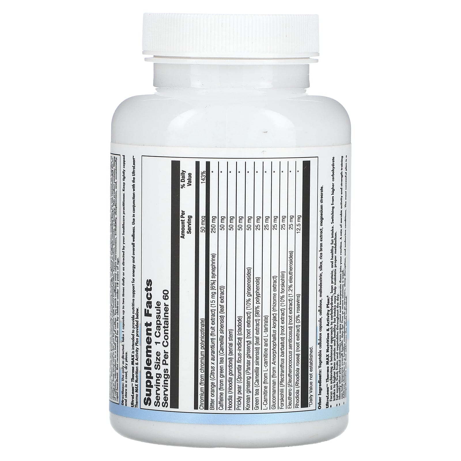 Nutra BioGenesis, UltraLean, Thermo MAX, 60 Capsules