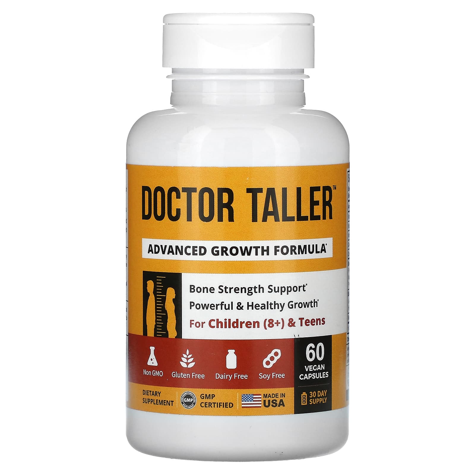 NuBest, Doctor Taller, Advanced Growth Formula, Children 8+ & Teens, 60 ...
