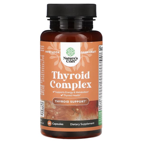 Nature's Craft, Thyroid Complex , 60 Capsules