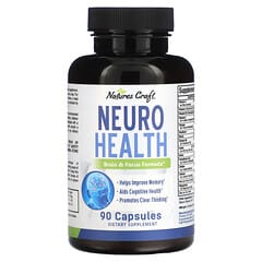 Nature's Craft, Neuro Health, 90 Capsules