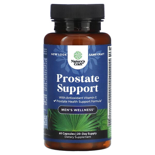 Nature's Craft, Prostate Support, 60 Capsules