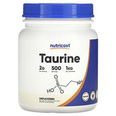 Nutricost, Taurine, Unflavored, 35.7 oz (1 kg)