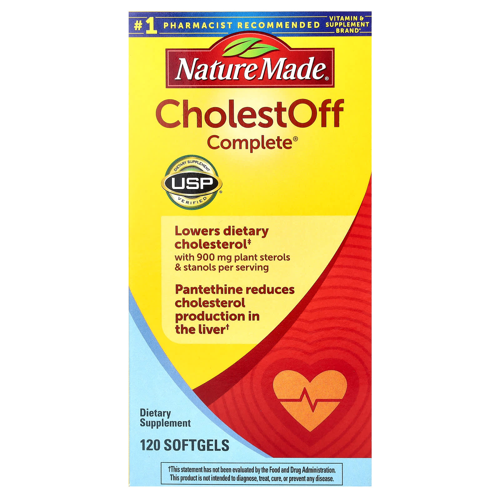 Nature Made, CholestOff Complete, 120 Softgels