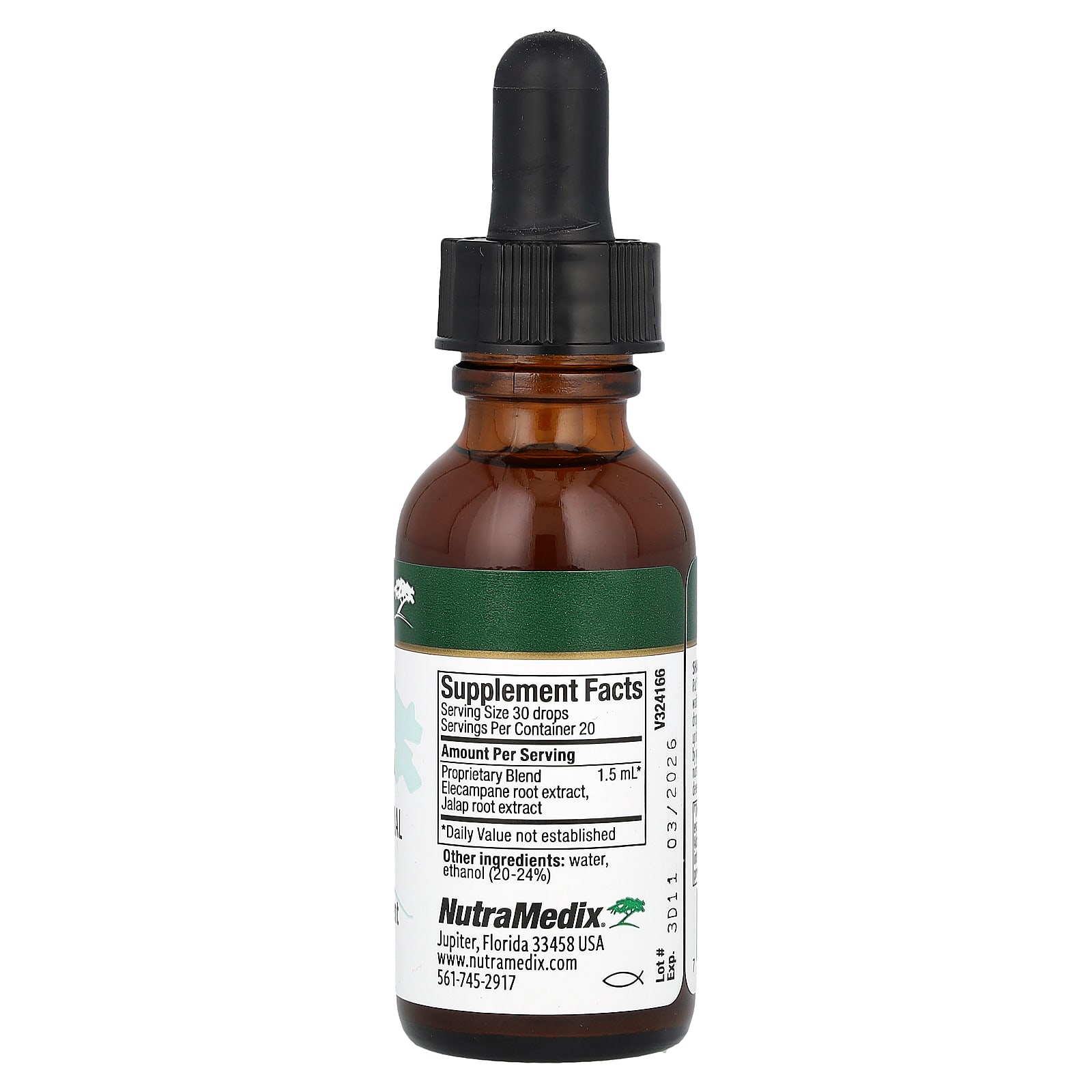 NutraMedix, Enula, 면역/미생물 지원, 30ml(1fl oz)