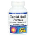 Natural Factors, Thyroid Health Formula, 60 Vegetarian Capsules
