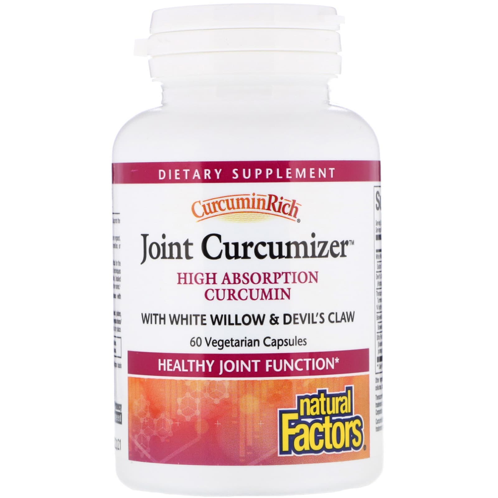 Natural Factors, CurcuminRich, Joint Curcumizer, 60 Vegetarian Capsules