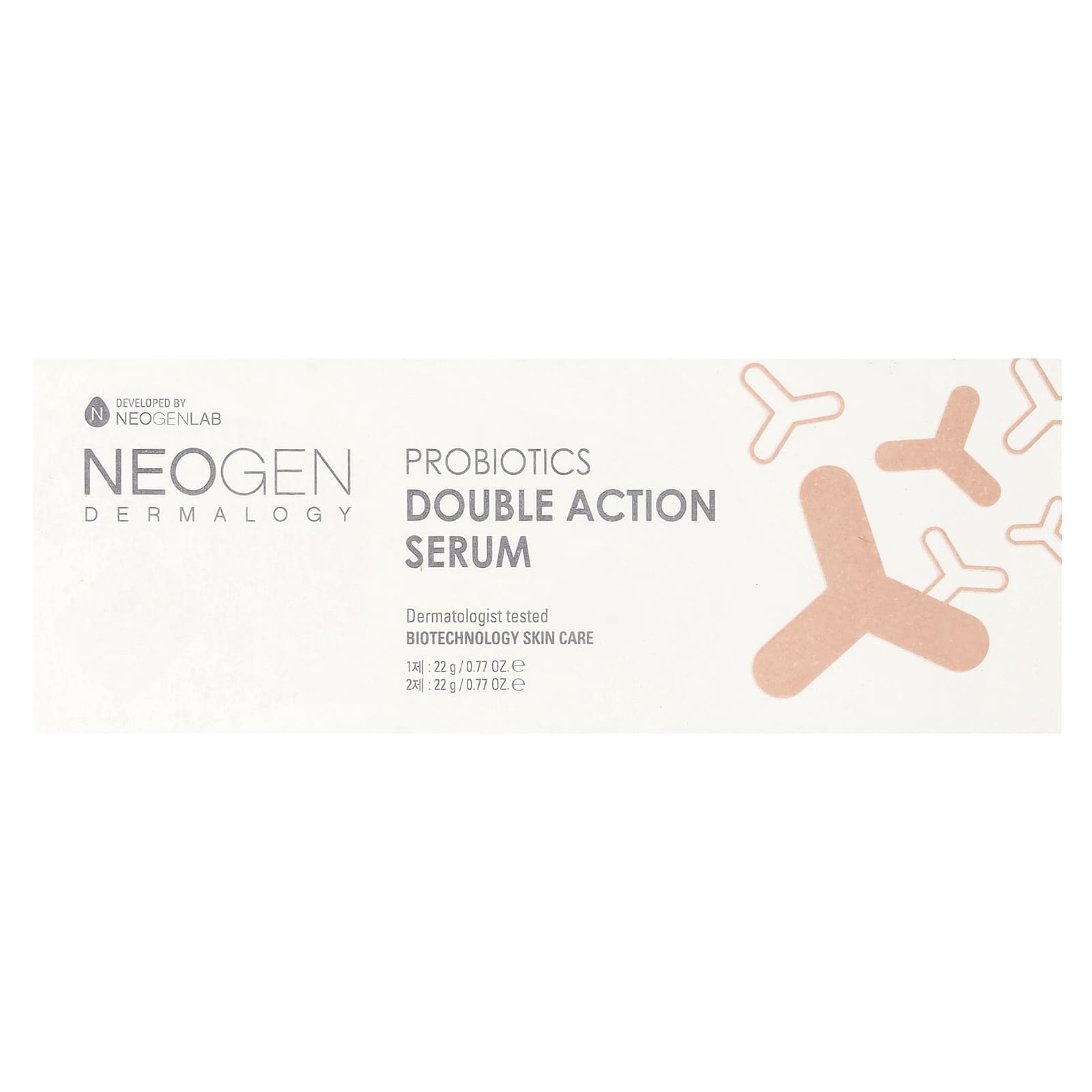 Neogen, Probiotics Double Action Serum, 0.77 oz (22 g)