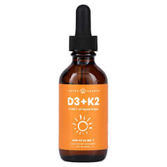 NutraChamps, D3 + K2 Liquid Drops, Unflavored, 2 fl oz (60 ml)