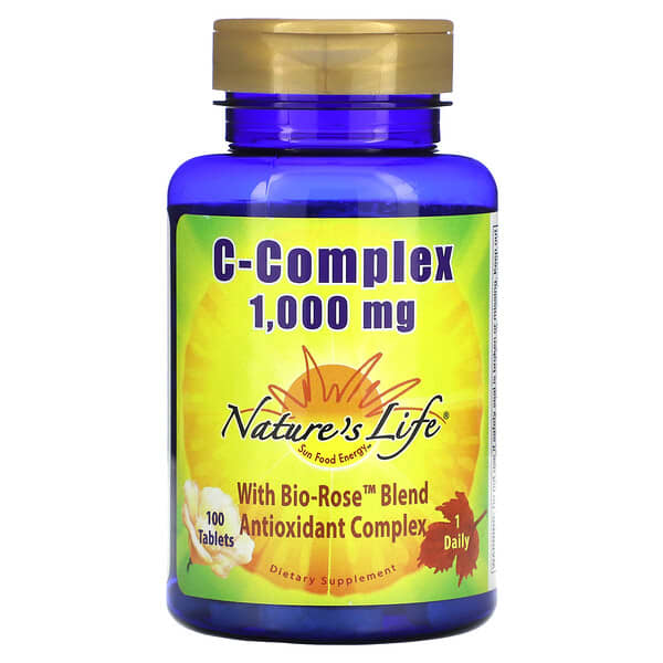 Nature's Life, C-Complex, 1,000 mg, 100 Tablets
