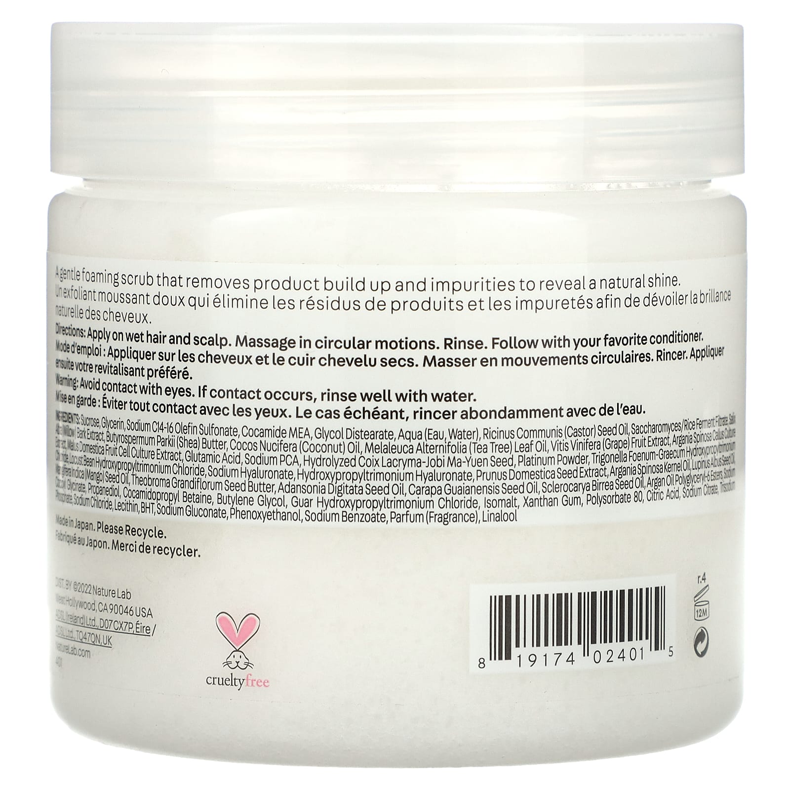 NatureLab Tokyo, Perfect Clean, 2-in-1 Scalp Scrub & Clarifying Shampoo ...