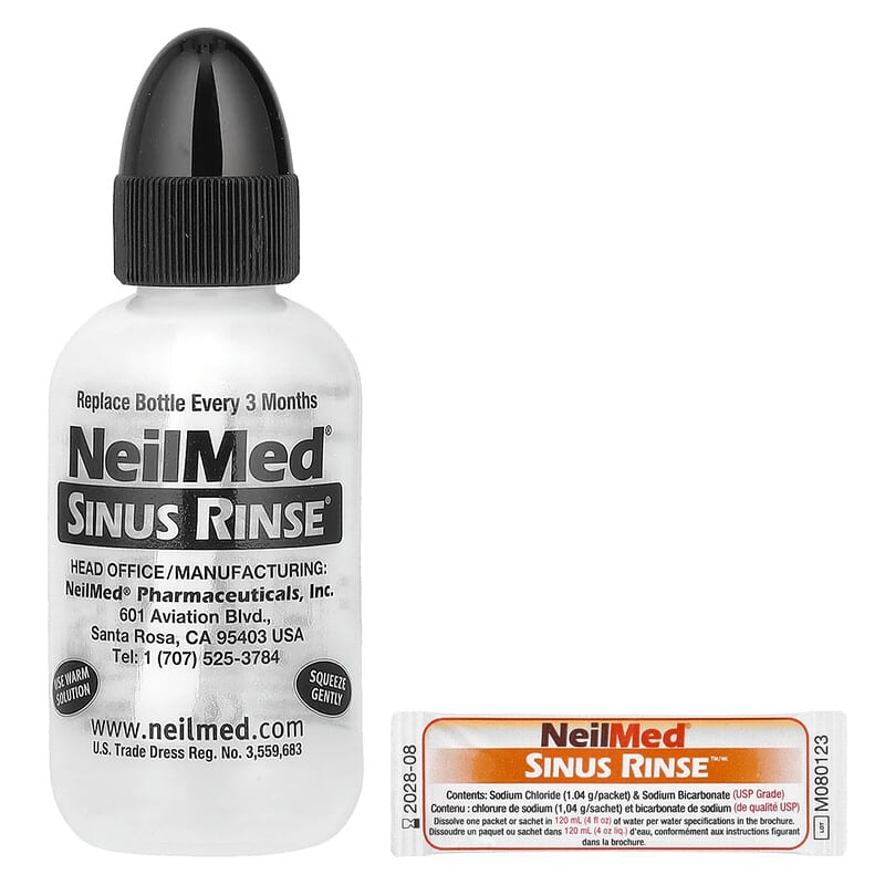 Saline rinse store