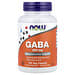 NOW Foods‏, GABA‏, ‏100 כמוסות צמחיות