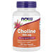 NOW Foods, Colina, 300 mg, 100 cápsulas vegetales