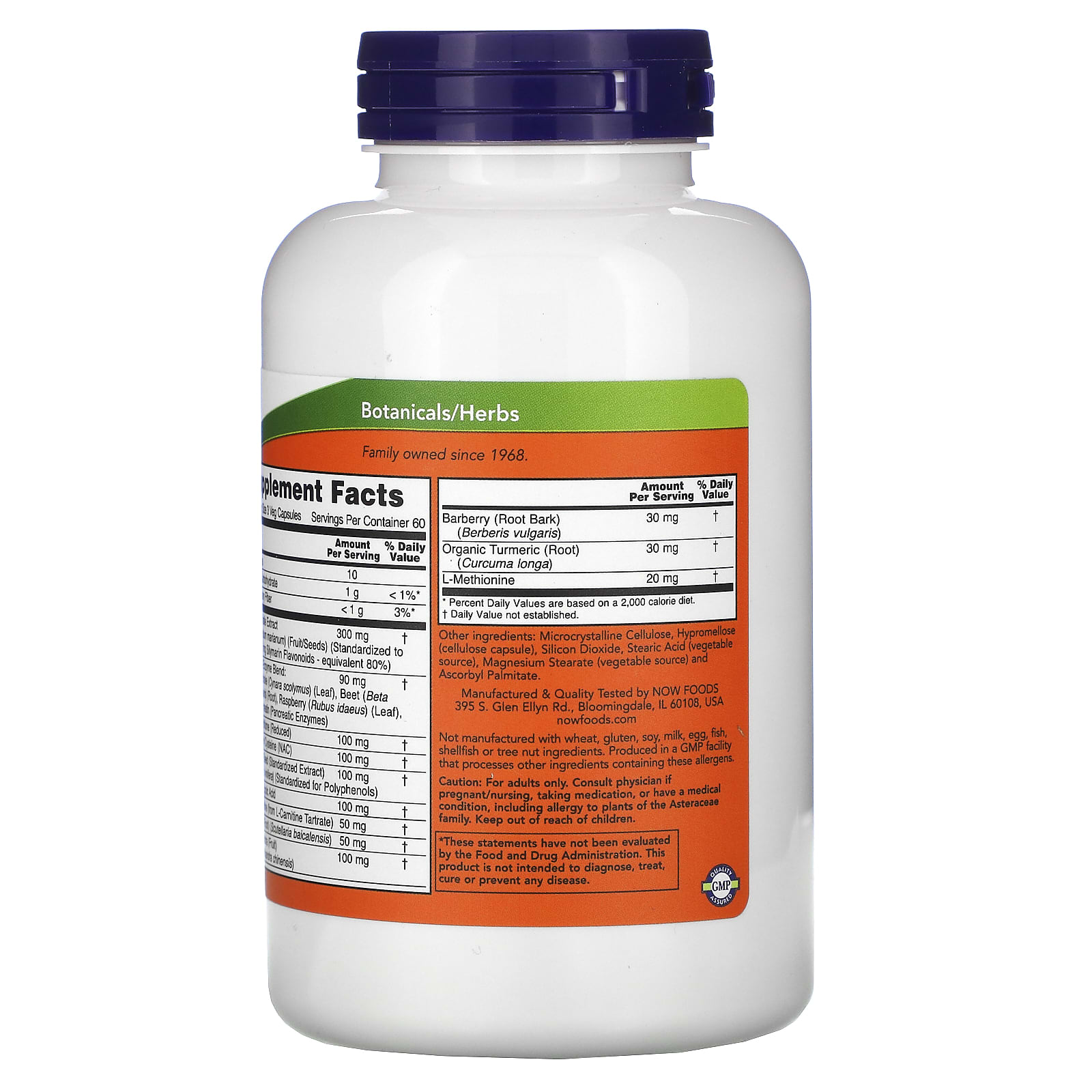 NOW Foods, Liver Refresh, 180 Veg Capsules