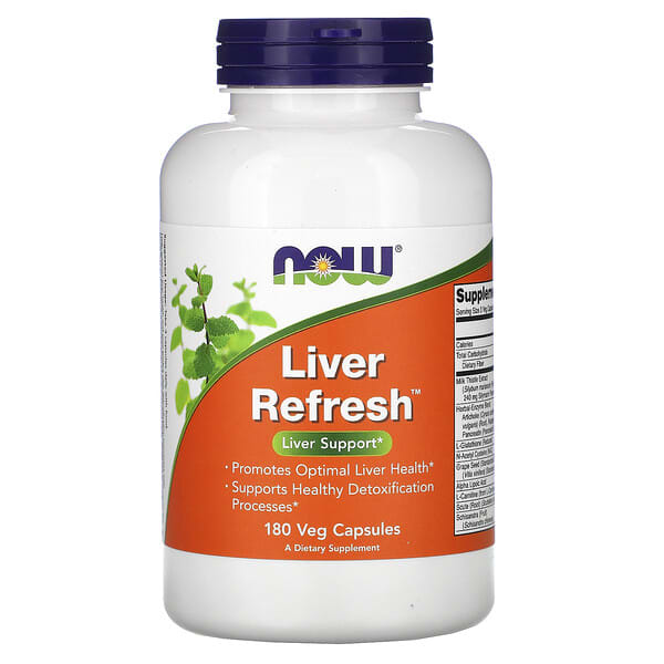 NOW Foods, Liver Refresh, 180 Veg Capsules
