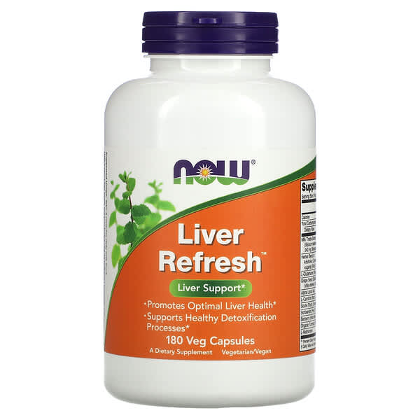 NOW Foods, Liver Refresh, 180 Veg Capsules