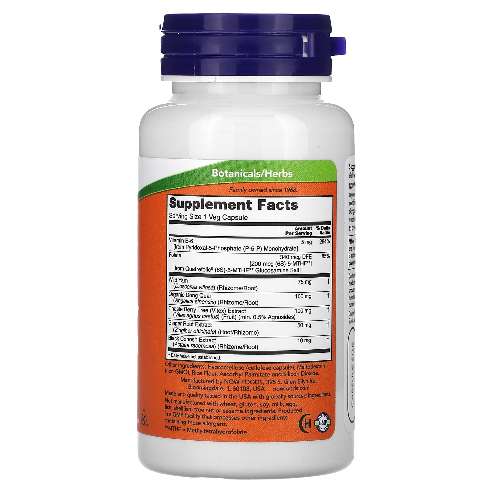 NOW Foods, Female Balance, 90 Veg Capsules
